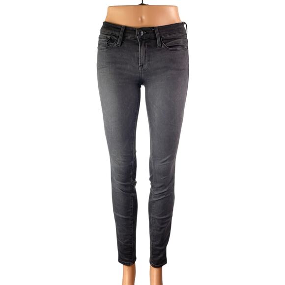 Frame Denim | Jeans | Frame Women Black Washed Knightrider Mid Rise ...